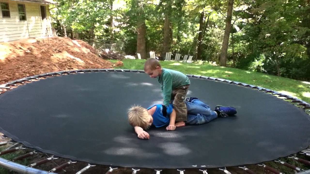 Little kid attacks tickle monster - YouTube