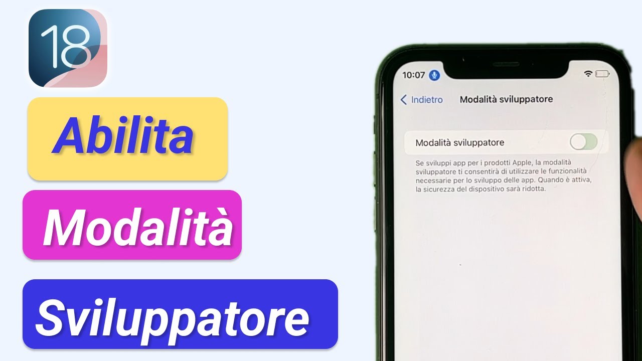 Come Attivare la Modalità Sviluppatore dell'iPhone sul nuovo iOS 18 ...