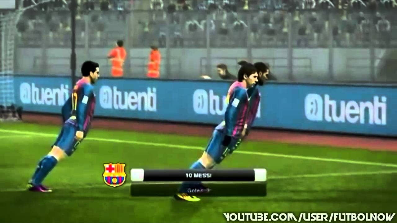 Messi Celebration | PES 2012 Michael Jackson | Ps3 Ps2 - YouTube