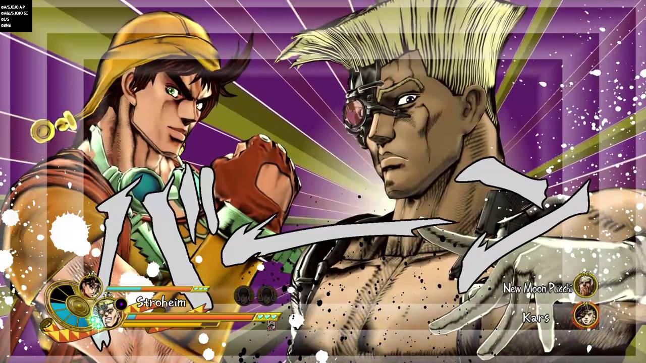 JoJo's Bizarre Adventure: Eyes of Heaven - Stroheim & Joseph VS Kars ...