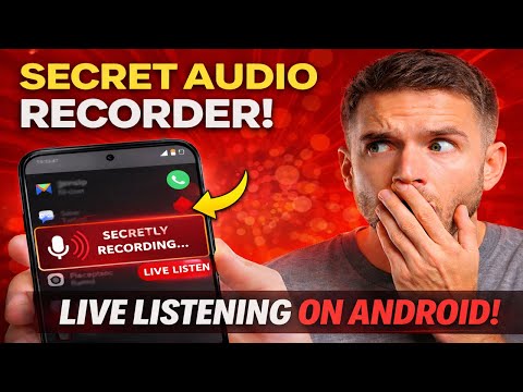 Aplikasi Perekam Audio Tersembunyi Terbaik untuk Android | Perekaman Suara Rahasia + Mendengarkan...