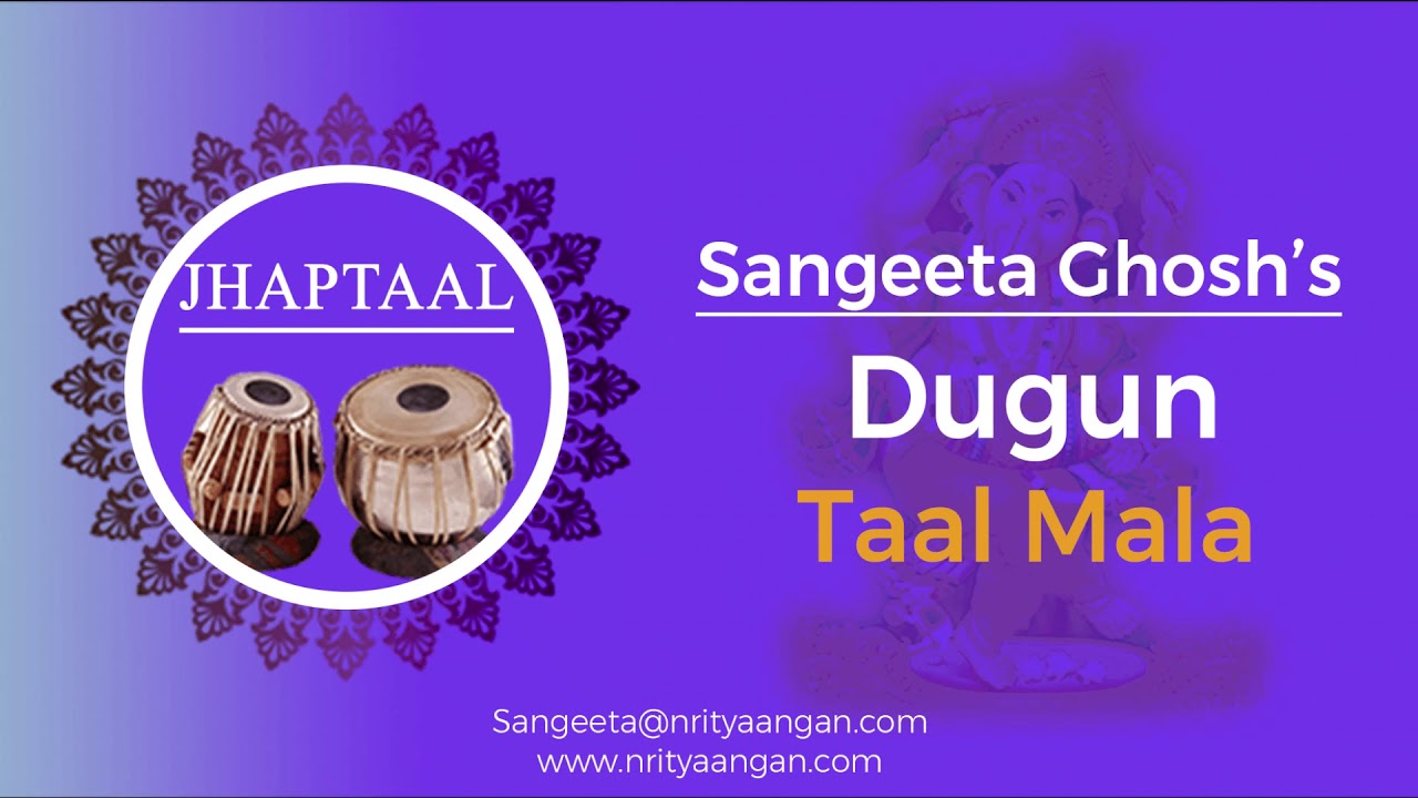 Jhaptal Dugun Taalmala - Tabla Beats For Taatkar Practice - YouTube