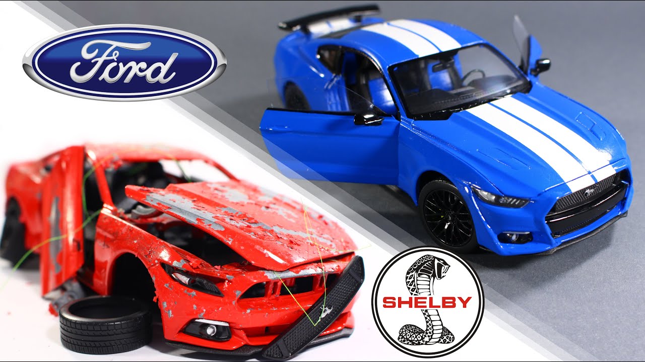 Rebuilding Wrecked Ford Mustang GT Custom Salvage Abandoned Damaged ...