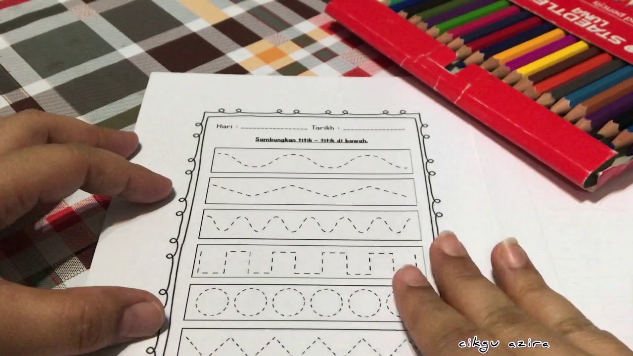 How to tracing letter using flour 💗 - YouTube