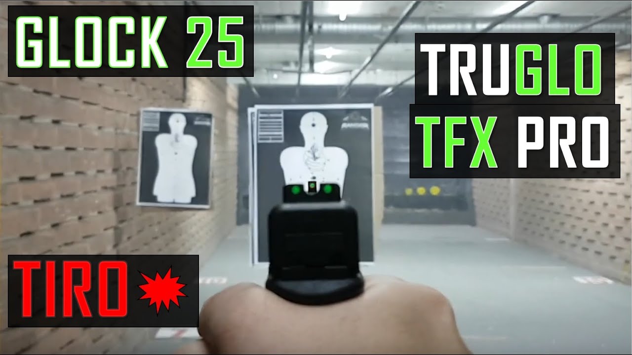 GLOCK G25 & TRUGLO TFX PRO - YouTube