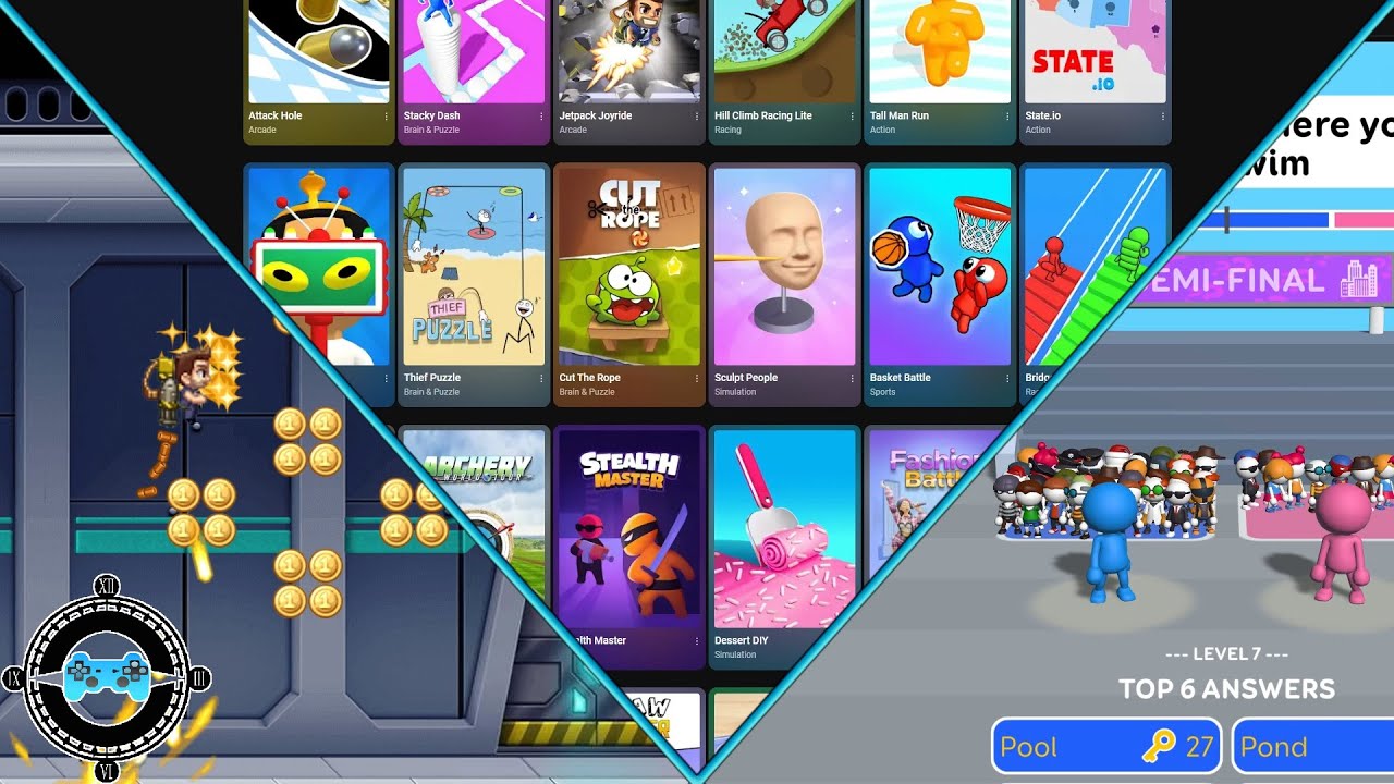 I Played some of those Youtube Playable Game Things - YouTube