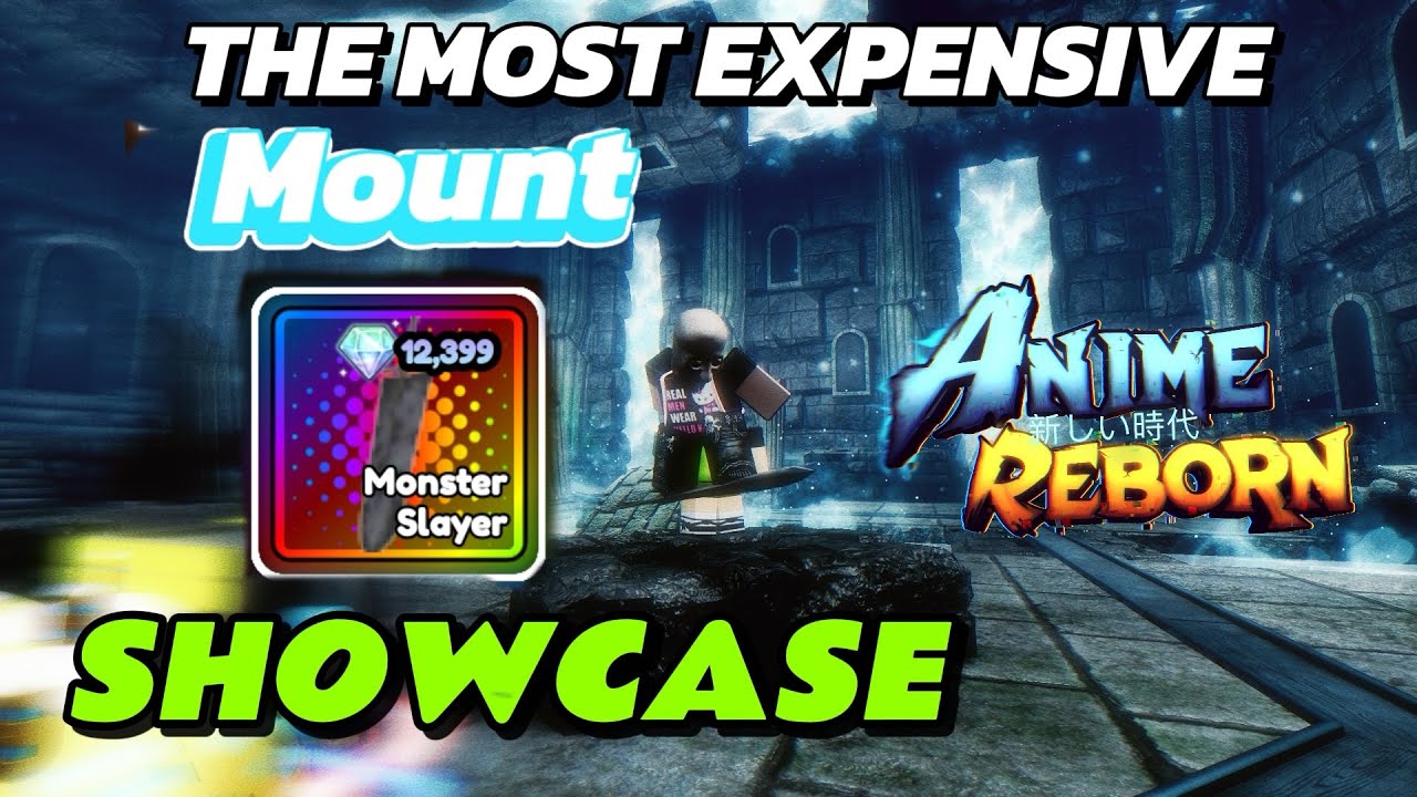[ SHOWCASE ] 13K GEMS ASTA MONSTER SLAYER MOUNT in ANIME REBORN!! - YouTube