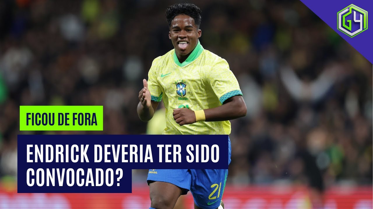 "ENDRICK E VITOR ROQUE DEVERIAM SER CONVOCADOS PARA A SELEÇÃO" - YouTube