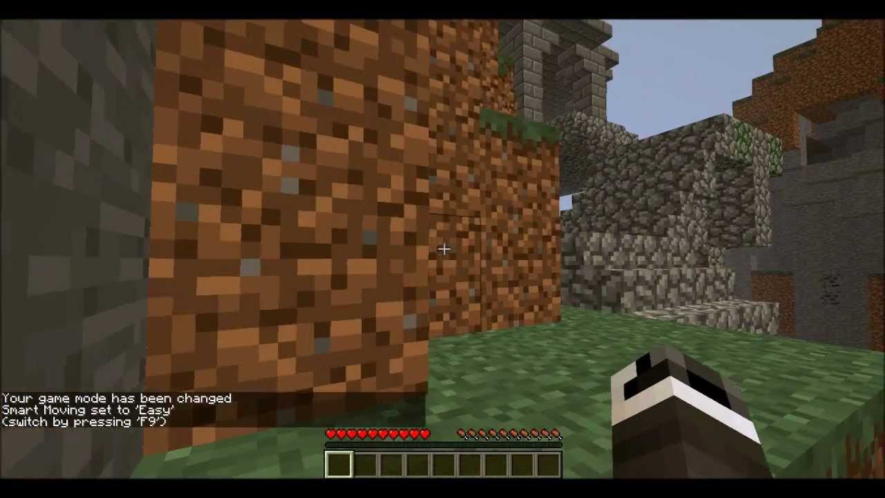 MODS 1.3.2 - SmartMoving - ImCowHD - YouTube