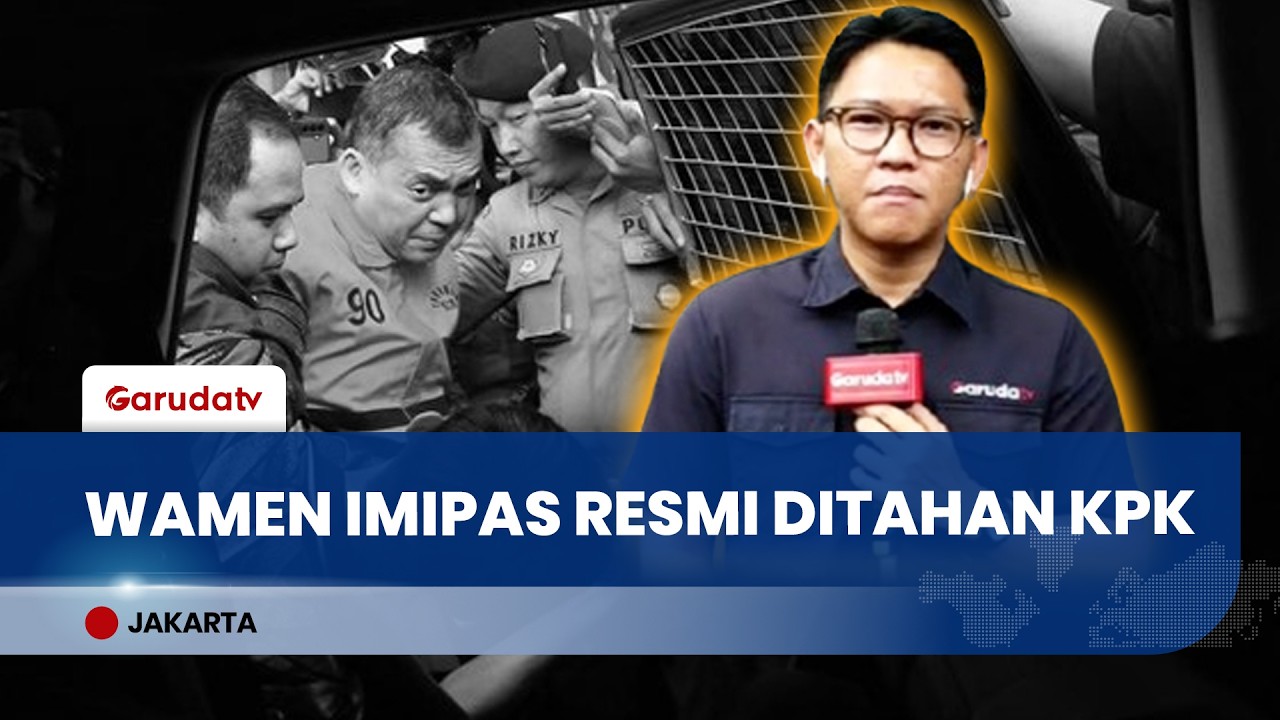 LIVE REPORT - KPK Tahan Wamen Imipas Silmy Karim Usai OTT - YouTube