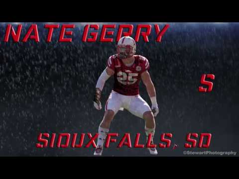 Nate Gerry Husker Football Highlights - YouTube