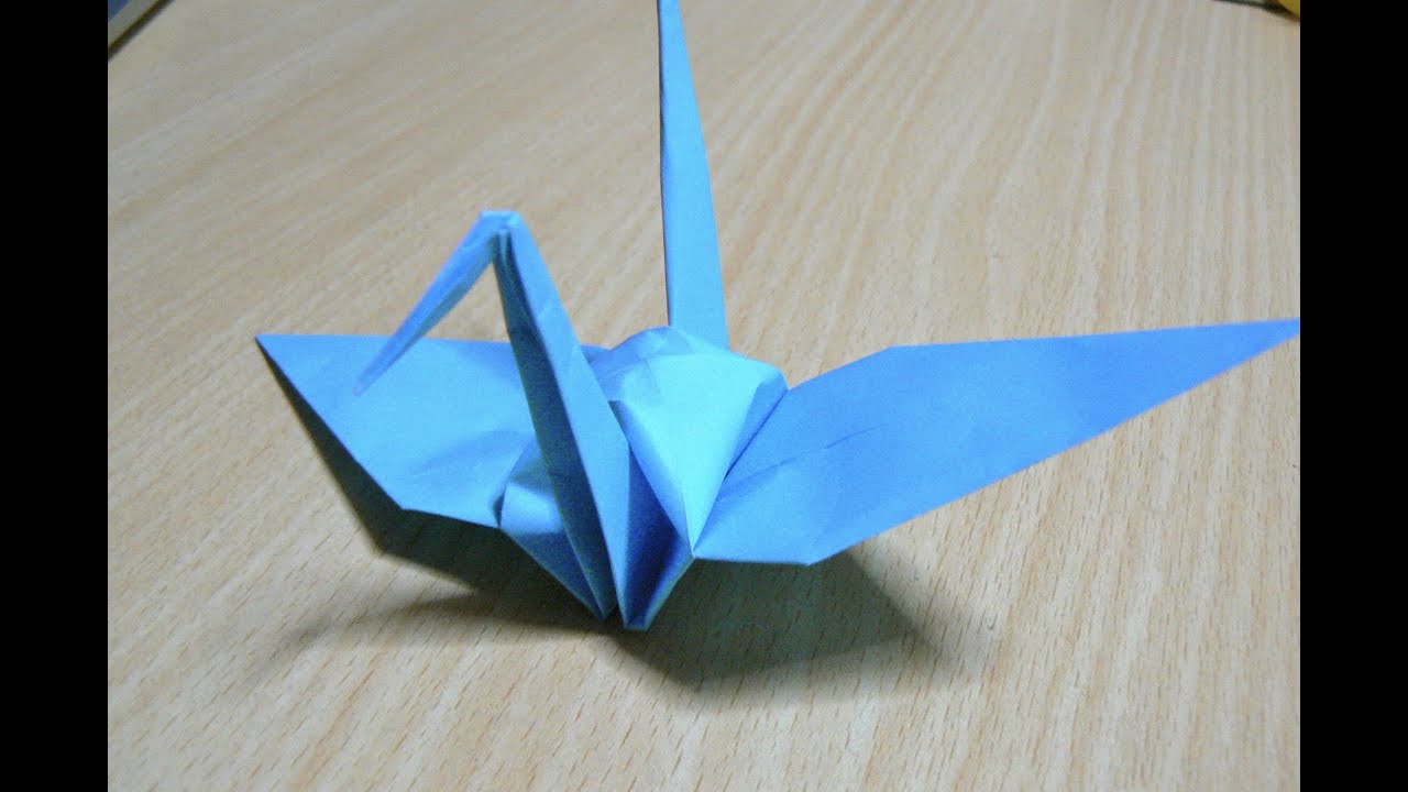 Come fare Gru. Origami. L'arte di piegare la carta. - YouTube