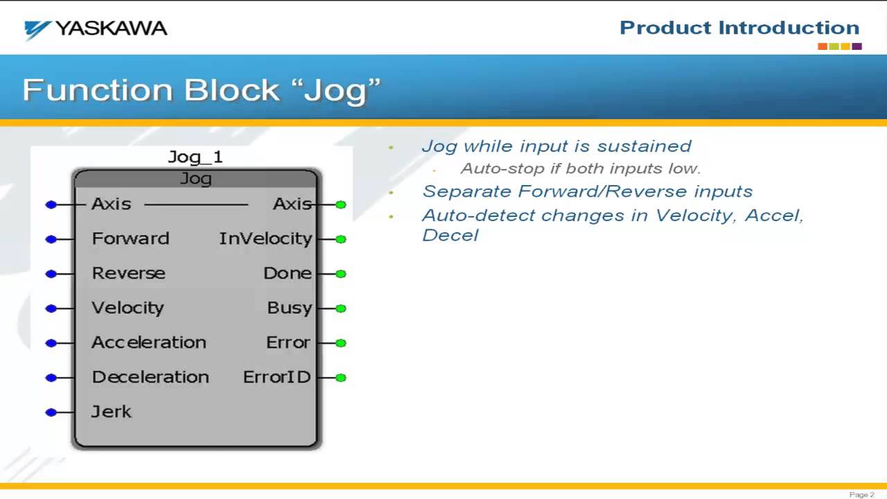 PLCopen Toolbox - Jog - YouTube