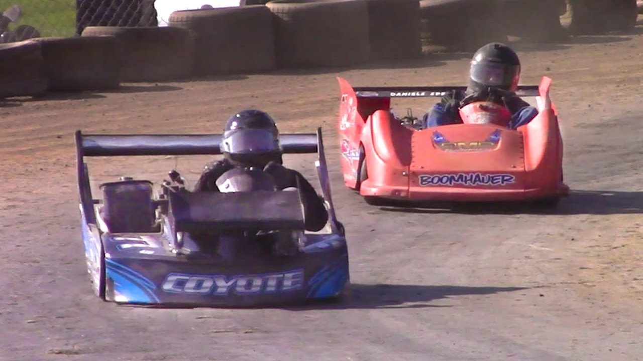 Open Kart Feature | Eriez Speedway | 9-23-17 - YouTube