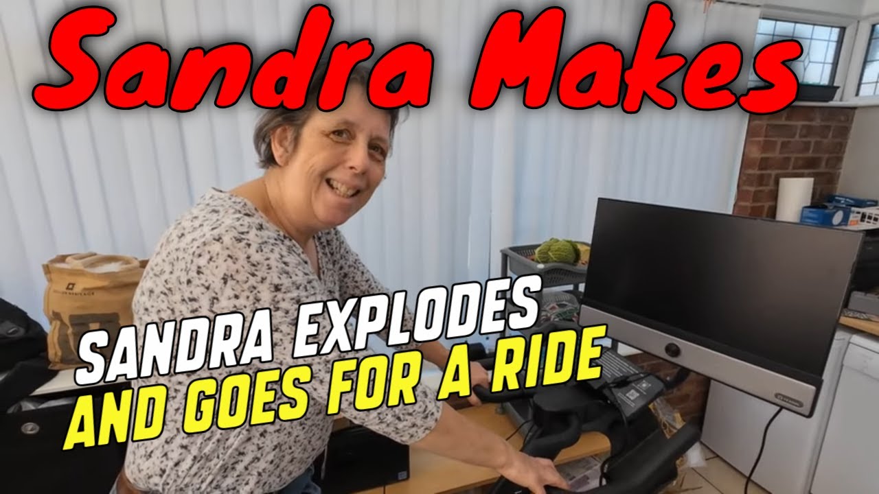 Sandra Explodes and goes for a ride - YouTube