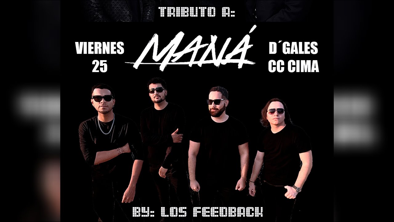 MANÁ tributo by LOS FEEDBACK en Barinas - Venezuela 2022 - YouTube