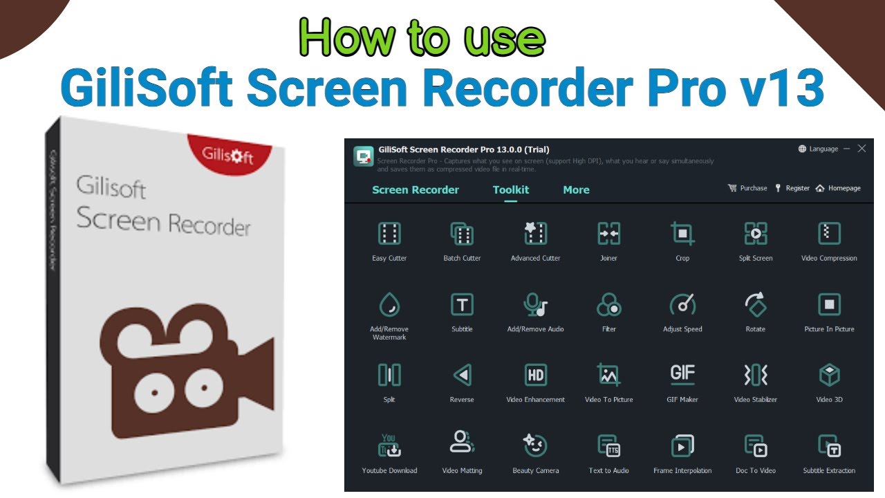 GiliSoft Screen Recorder Pro v13 | How to use Screen Recorder Pro - YouTube