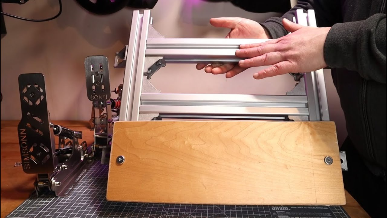 Solid DIY 4040 aluminium profile pedal deck [GUIDE] Ideal for SIMJACK ...
