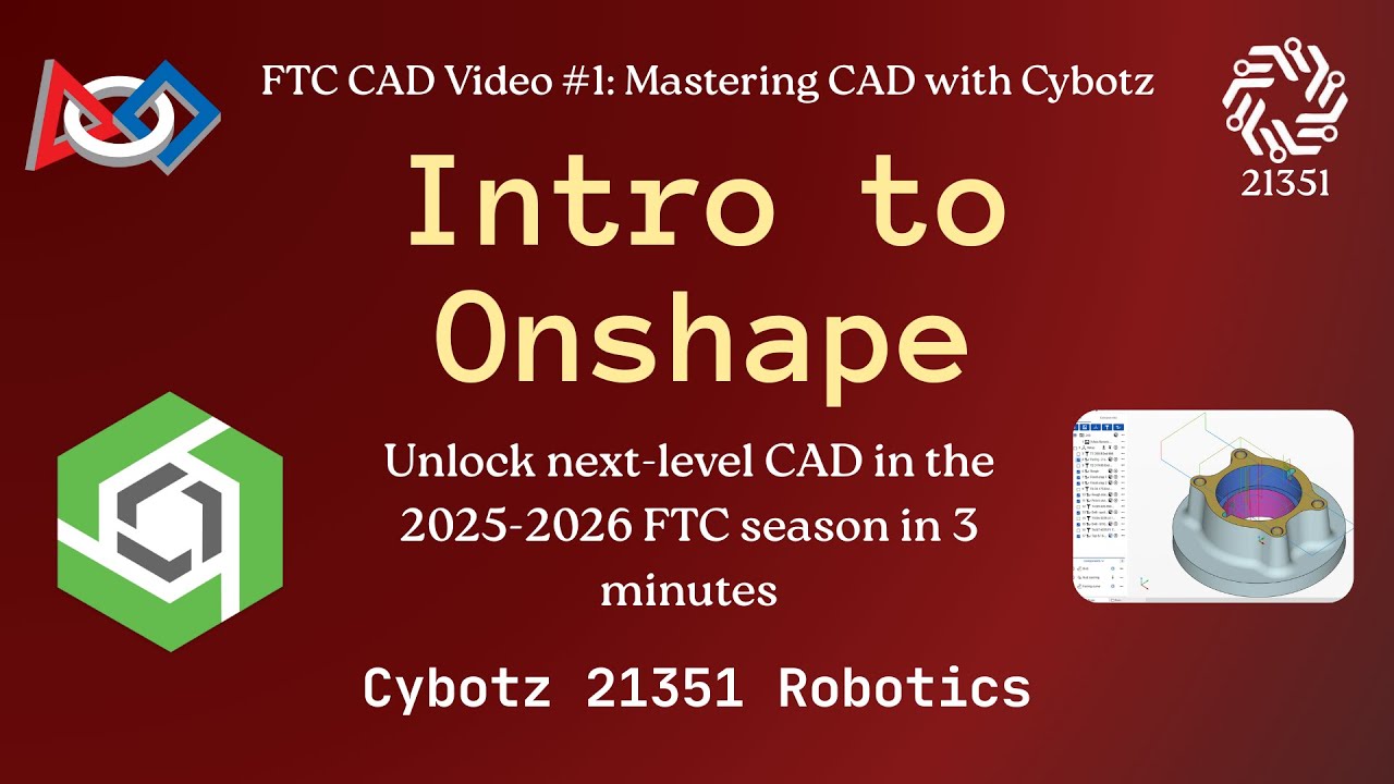 Introduction to Onshape - CAD Video #1 - YouTube