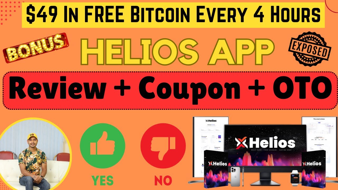 Helios App Review | How to Earn Bitcoin Per Hour with AI App - YouTube