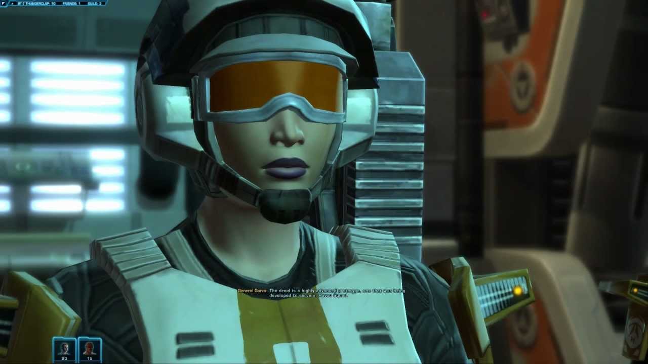 SWTOR - Female Human Trooper Commando - Storyline Part 2 - YouTube