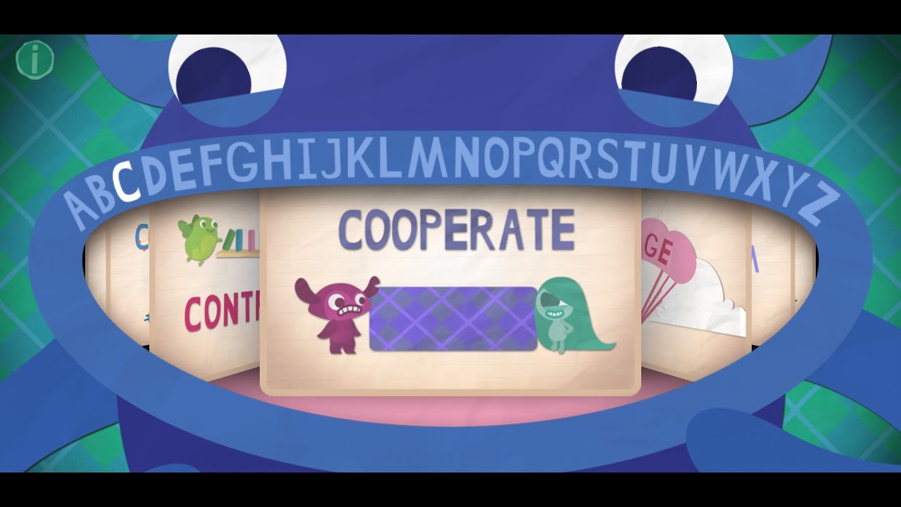 Letter C - COOPERATE | Endless Alphabet A to Z - | Originator Games ...