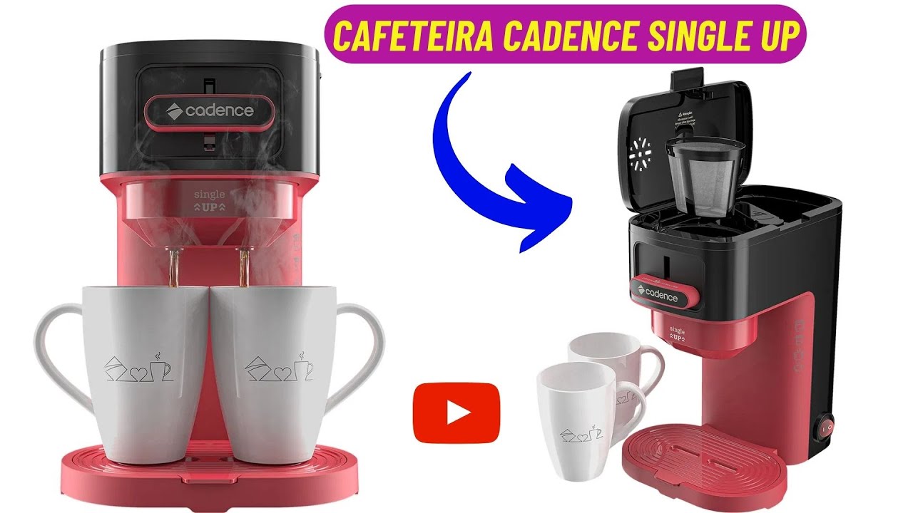 CONFIRA ESTE LANÇAMENTO / Cafeteira Cadence Single Up - COM AJUSTE DE ...