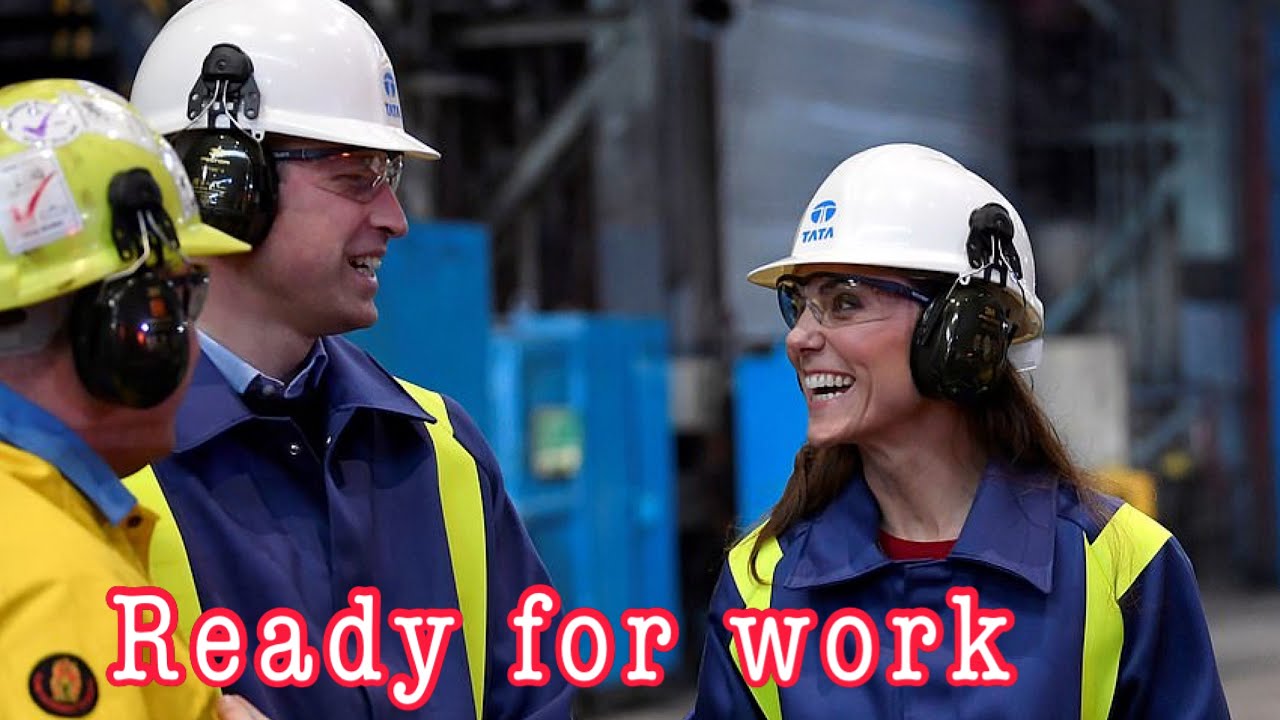 Prince William and Kate Middleton, embarked on a visit to the Port ...