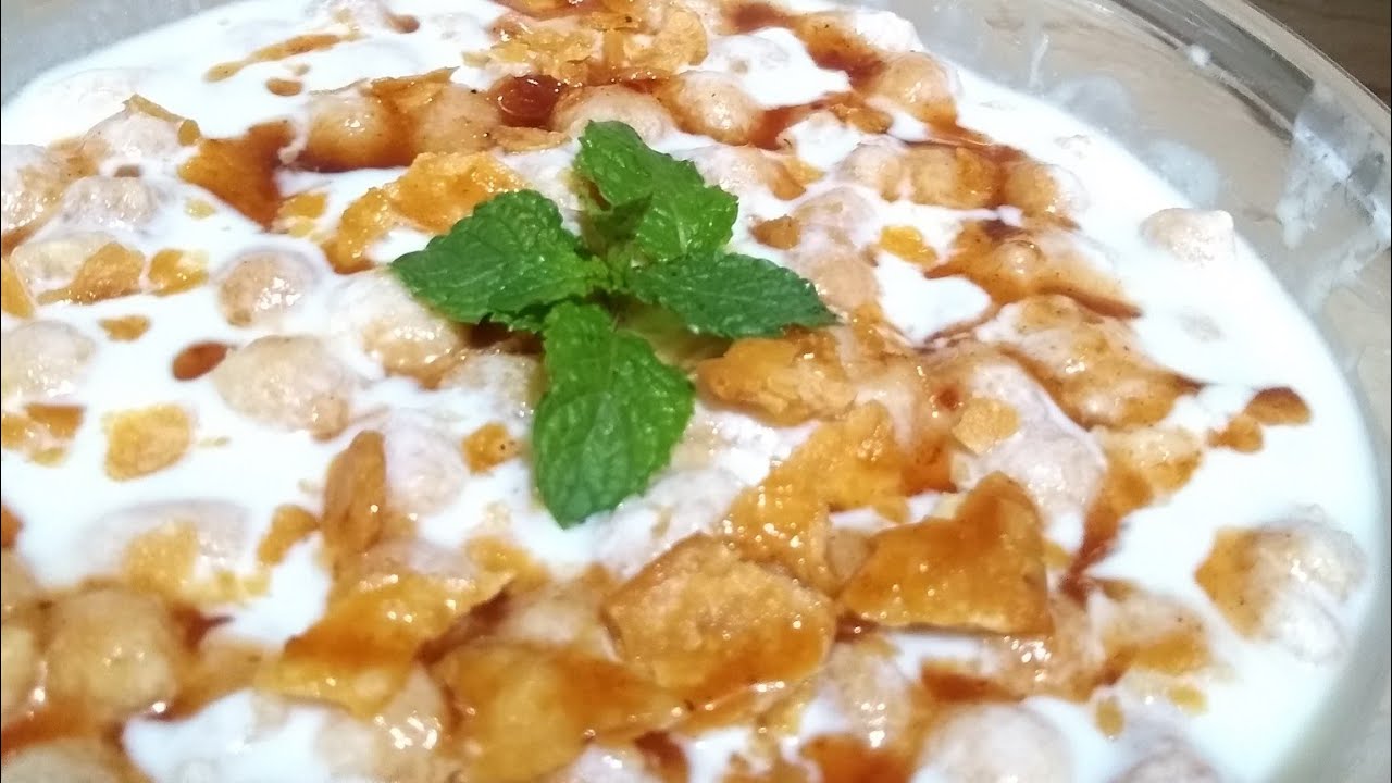 dahi phulkia meethe dahi phulkia namkee dahi bale recipe ibrahim samejo ...