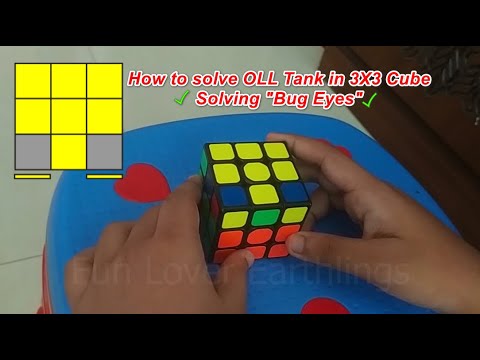 How to solve OLL Tank in 3X3 Cube | Solving \