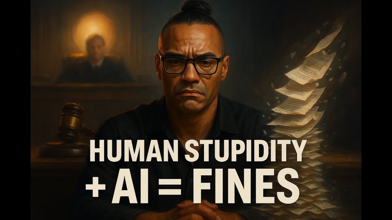 Human Stupidity + ChatGPT = $5,000 Fine - YouTube