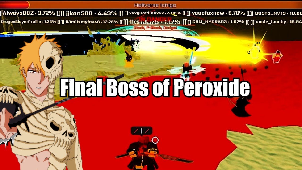 Peroxide Bring Forth Hell | Hellverse Ichigo Boss Fight (ROBLOX) - YouTube