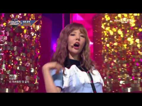Girls' Generation All Night Comeback Stage M COUNTDOWN 170810 EP 536 ...