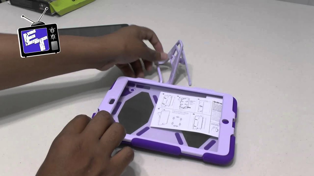 Griffin Survivor Case for iPad Mini 2 Unboxing - YouTube