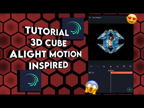 Tutorial 3d Cube | Alight Motion Inspired | - YouTube