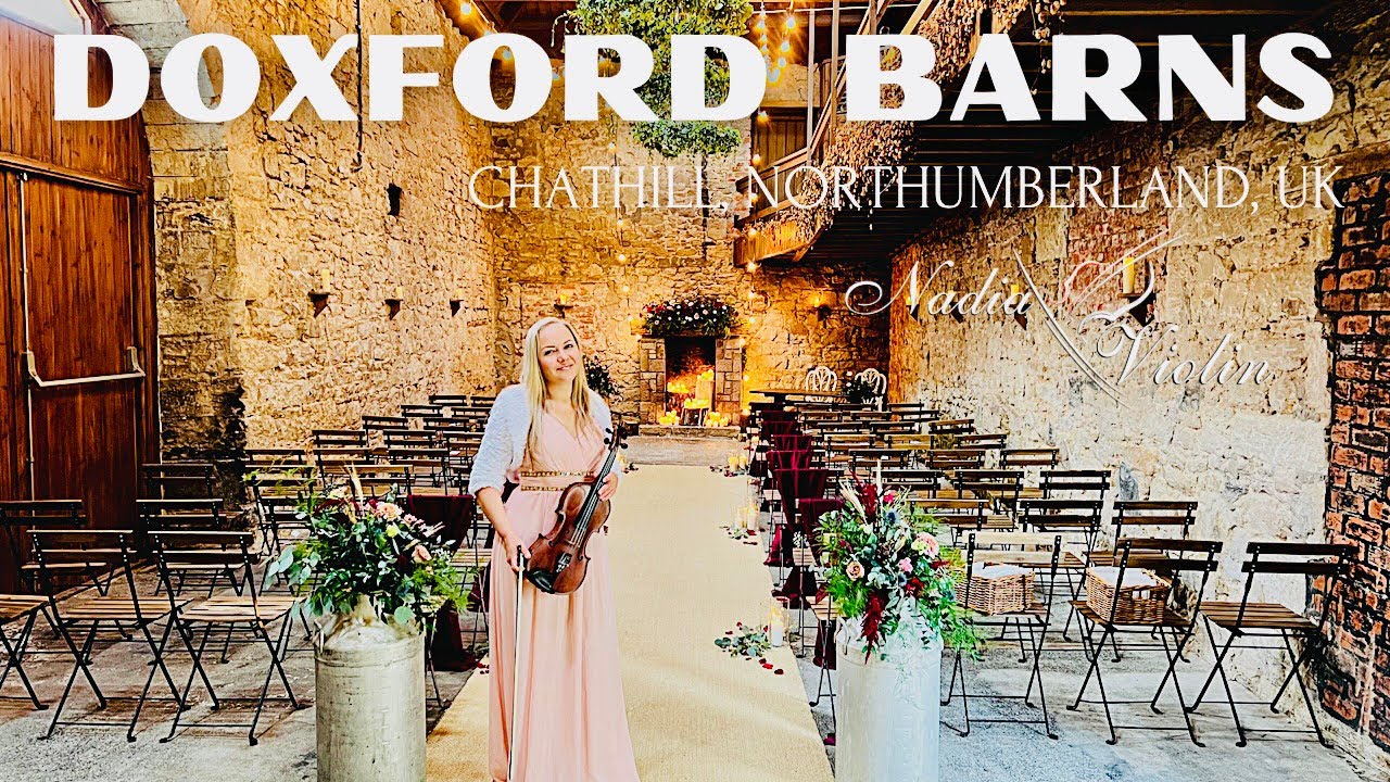 DOXFORD BARNS, Chathill, Northumberland, UK / Wedding Venue Tour with ...