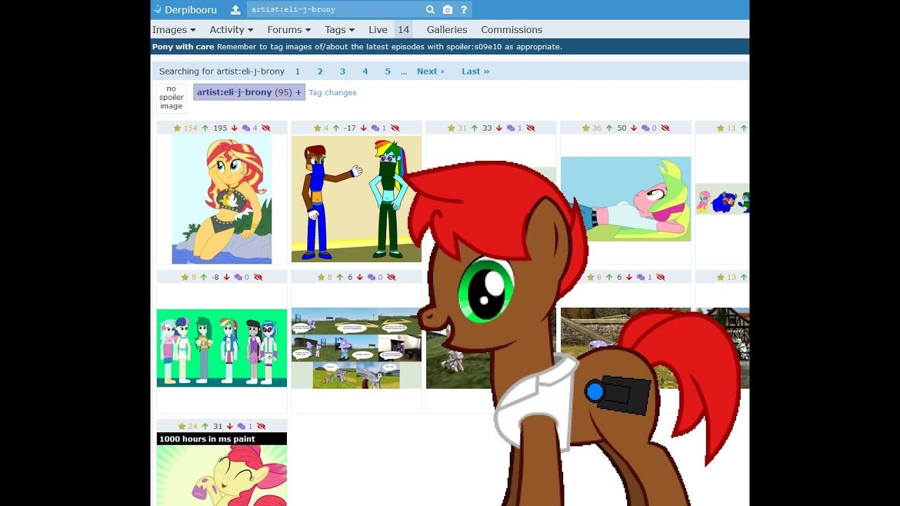 I Look Over Derpibooru Uploads and Comments Part 1 - YouTube