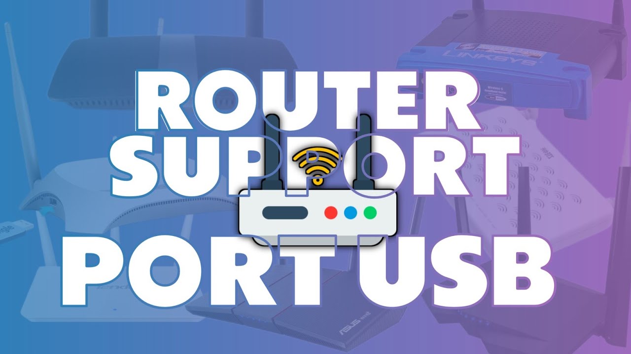 Beberapa Router Yang Ada Port USB - YouTube