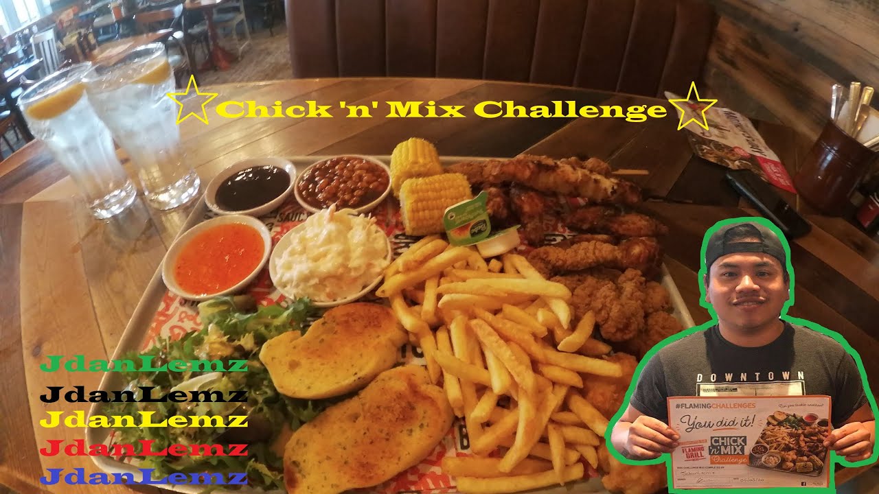 Flaming Grill | CHICK 'n' MIX Challenge | JdanLemz - YouTube