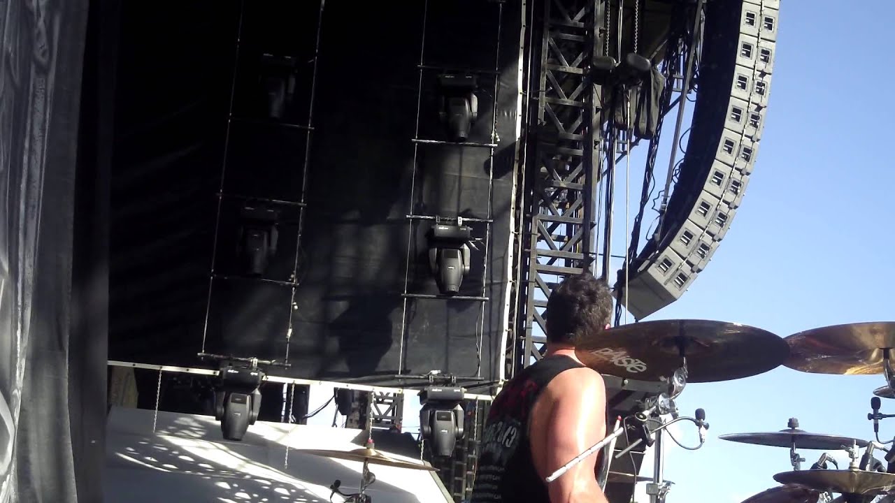 SLAYER DRUM CAM FOOTAGAGE, MANDATORY SUICIDE; SOUNDWAVE FESTIVAL '13 ...