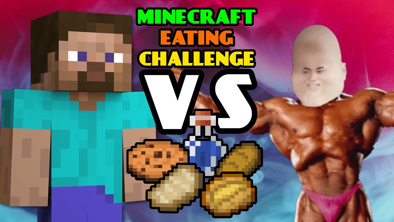 Eating Minecraft Foods In Real Life!! - YouTube