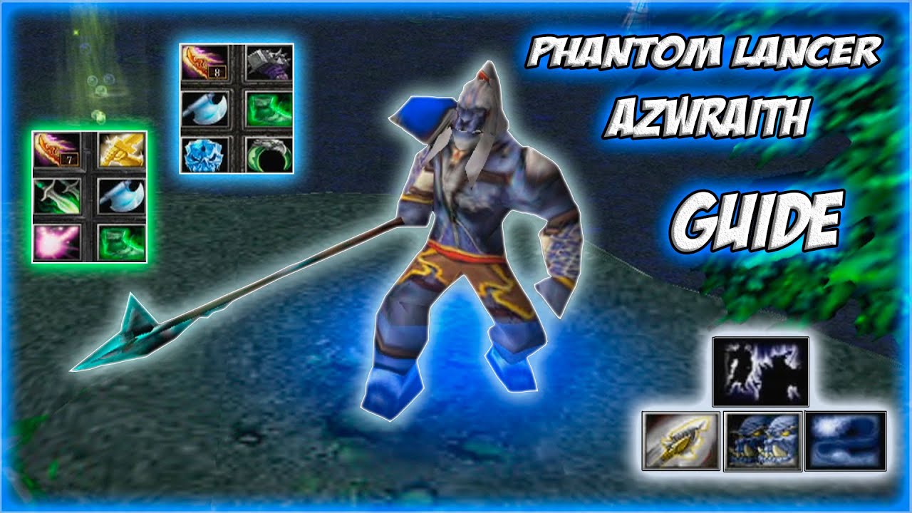 Phantom Lancer Azwraith Guide | Азурейт в теме ) Лучший душитель - YouTube