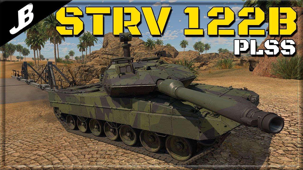 NEW SWEDISH TANK with weird WALL-E sight | STRV 122B PLSS - War Thunder - YouTube
