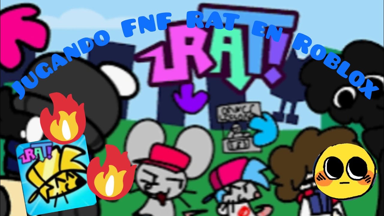 Jugando FNF RAT en Roblox - YouTube