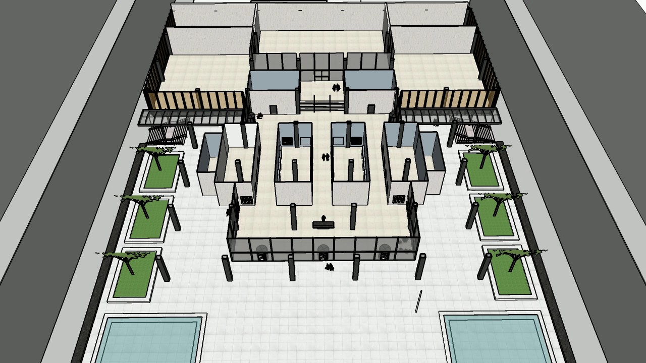 Seagram Building Site Plan