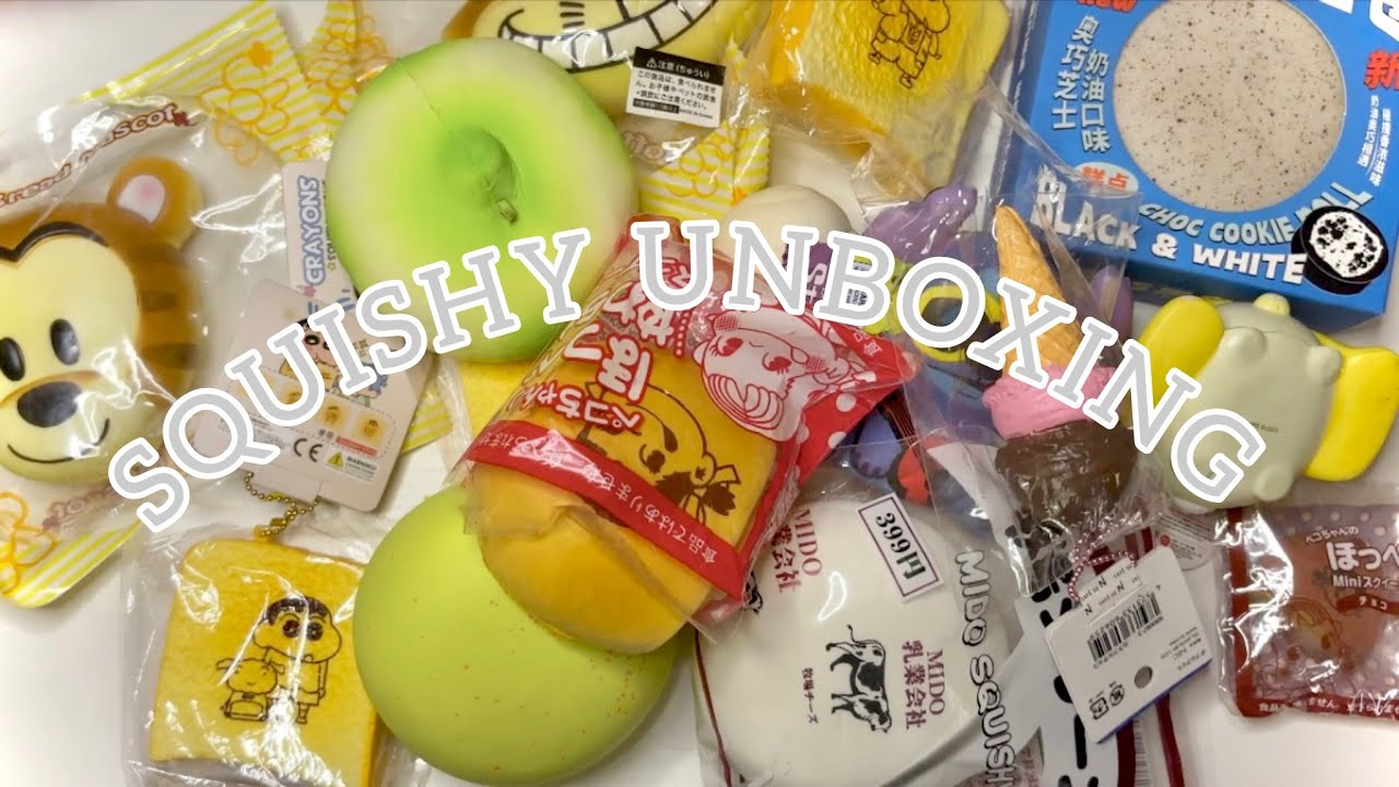 Squishy Haul/Unboxing ! #1 🛍️ (Asmr) - YouTube