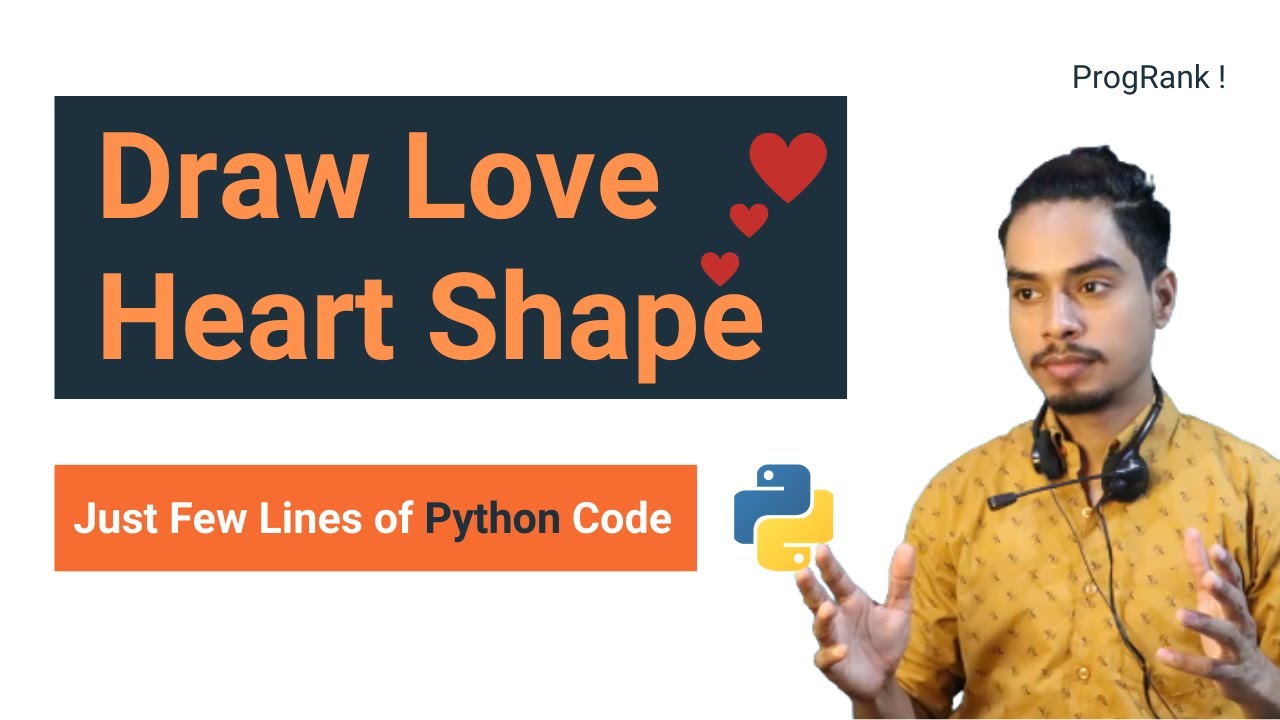 Draw ️ Heart Shape Using Python 🐍 Turtle Youtube 0243