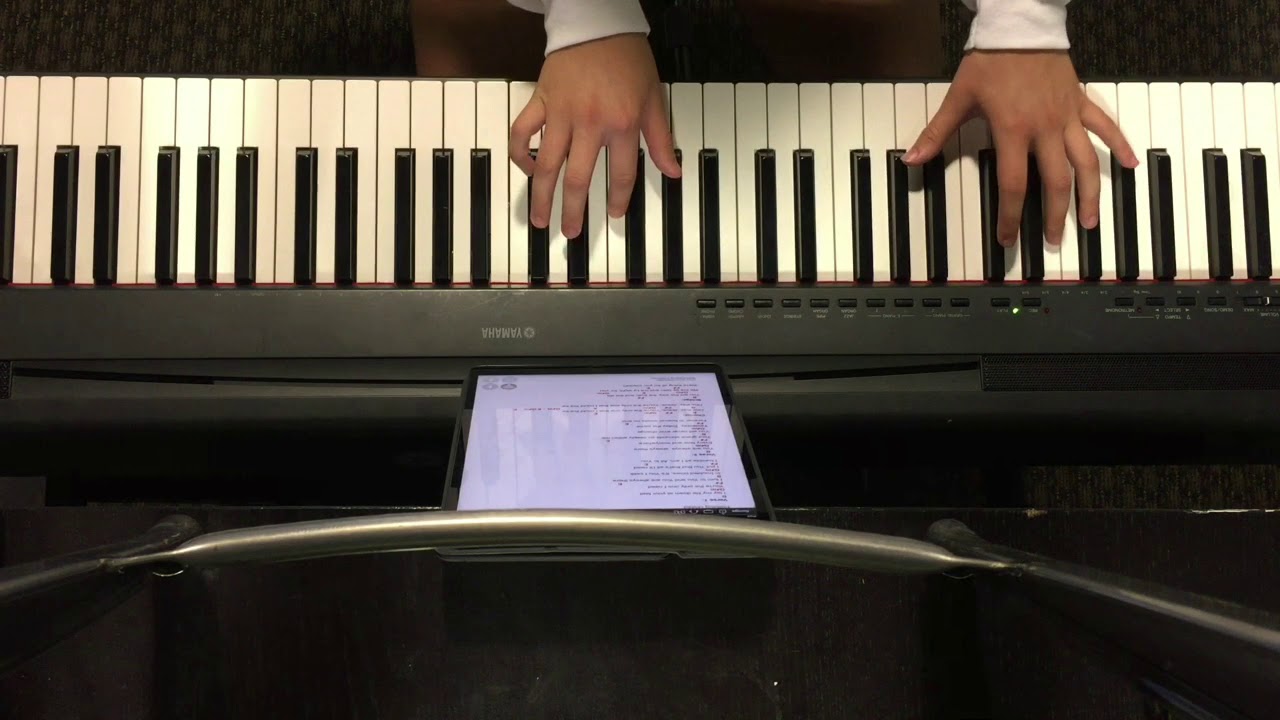 One Way - key of B - Piano Tutorial - YouTube