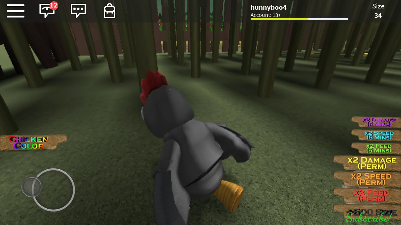 I'm a Chicken! | Chicken Simulator | Roblox - YouTube