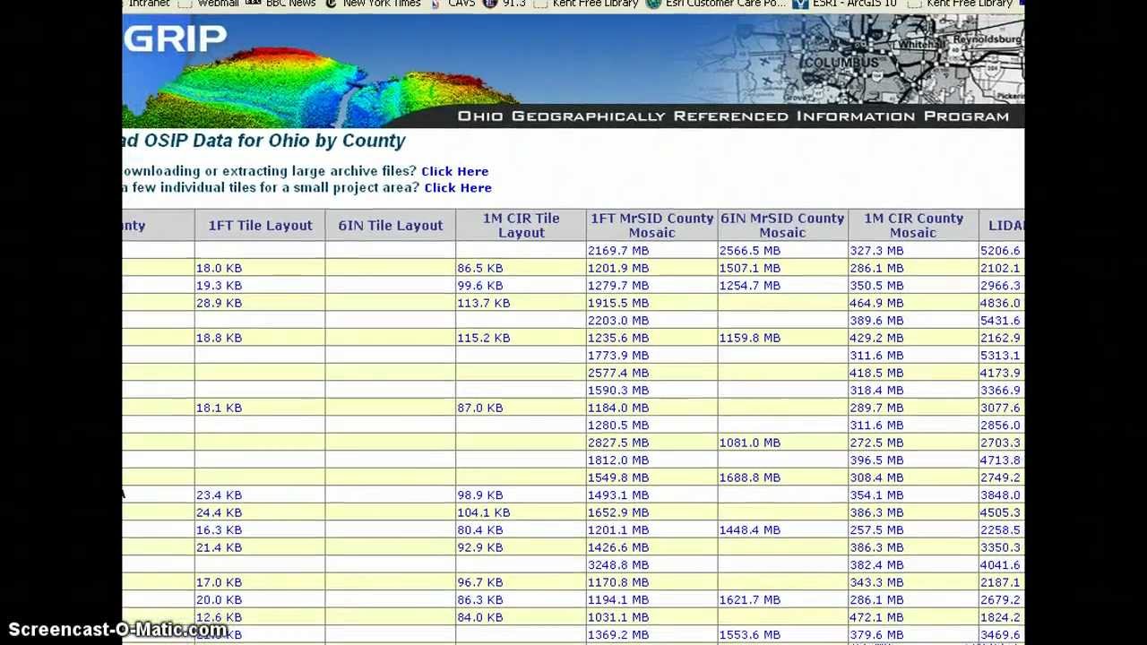 Adding MrSid files to ArcExplorer - YouTube